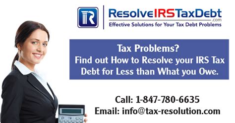 Special Reports Resolve Irs Tax Debt