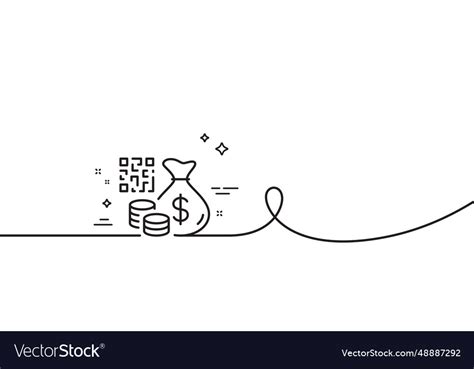 Qr Code Zeilen Symbol Scan Barcode Zeichen Kontinuierlich