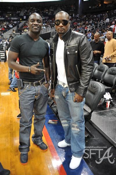 Akon And Devyne Hawks Game Straight From The A [sfta] Atlanta Entertainment Industry Gossip