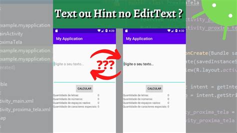 Text Ou Hint O Que Usar No Seu Edittext Youtube