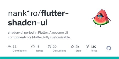Pull Requests Nank Ro Flutter Shadcn Ui Github
