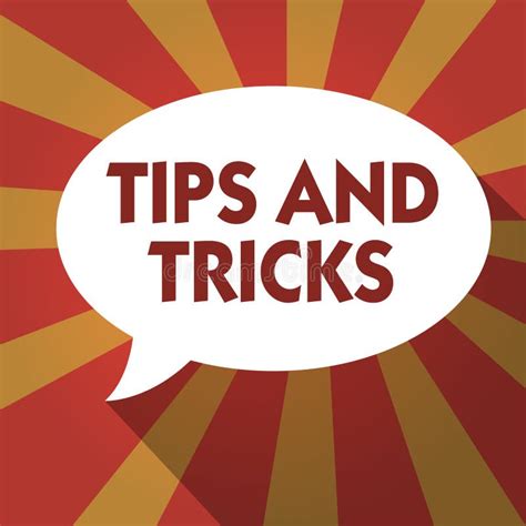Conceptual Hand Writing Showing Tips And Tricks Business Photo Text Helpful Advices That Makes