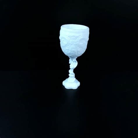 3d Printable Dragon Chalice By 3dwp