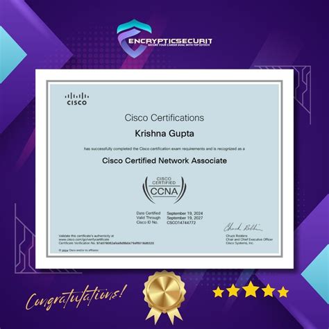 Encryptic Security Pvt Ltd On Linkedin Certifiedsuccess Encrypticsecurity Ciscocertification