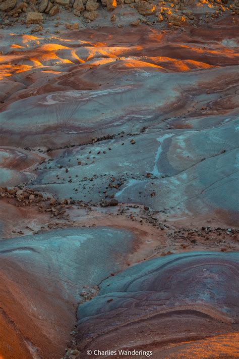 How To Visit The Bentonite Hills In Utah Map Included Charlies