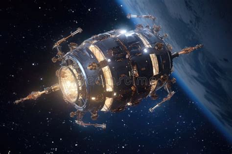 Next Gen Space Suit With Integrated Propulsion System Stock Illustration Illustration Of