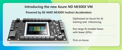 Microsoft Azures Latest Nd Mi300x V5 Vm Is Powered By Amds Mi300x Gpu