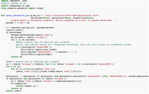 running spatial queries on food standards agency data using ordnance