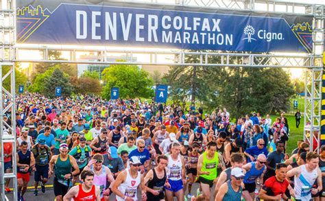 Registration Opens For The 2023 Denver Colfax Marathon Running Usa