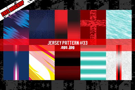 Jersey Pattern Design 33 Graphic By Ianjatiwasesa · Creative Fabrica
