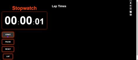 Internship Stopwatch Web Application By Prodigy Infotech A Venkata Satyanarayana Posted On