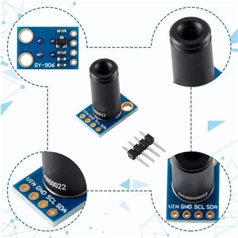 Melexis Round Contactless IR Digital Infrared Temperature Sensor GY MLX For Industrial