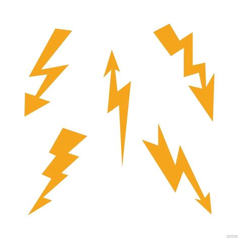Lightning Arrow Vector In Illustrator Svg  Png Eps Download