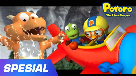 💛pororo Spesial Ep3 Robot Panekuk Kimchi Loopy Si Putri Masak
