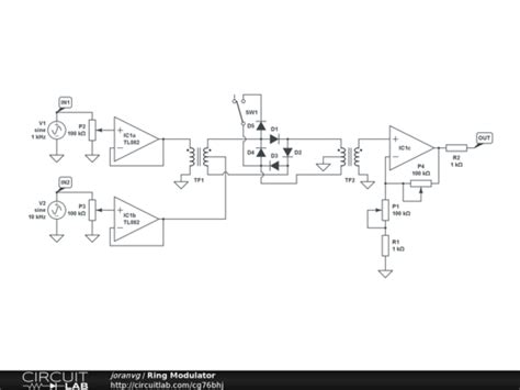 Ring Modulator Circuitlab