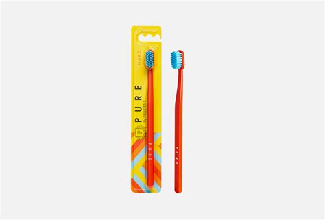 PURE by PRESIDENT Зубная щетка Жесткая Pure 1 шт — купить, цена в Москве