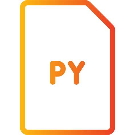 Py Generic Gradient Outline Icon