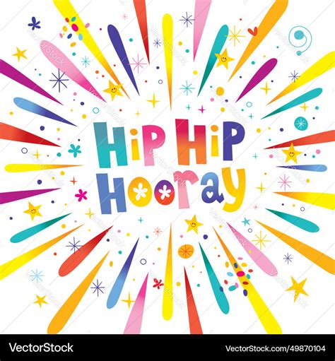 Hooray Vector Images Over 1000