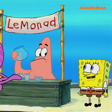 Spongebob Squarepants Ink Lemonade What Ingredients Would You Add To Patricks Ink Tastic