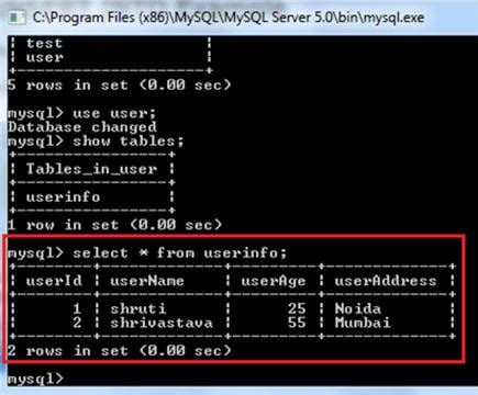 Selenium Database Testing Using WebDriver And JDBC API