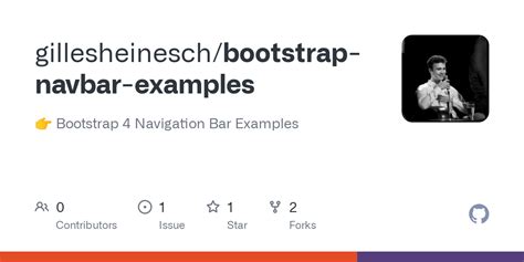Github Gillesheineschbootstrap Navbar Examples 👉 Bootstrap 4 Navigation Bar Examples