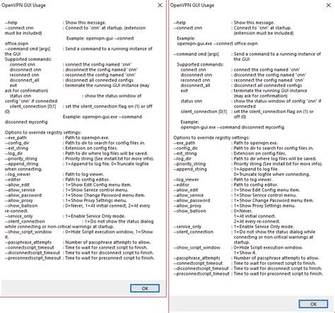 Output Of Openvpn Gui Help Is Messy And Inconsistent Issue 221 OpenVPN Openvpn Gui GitHub