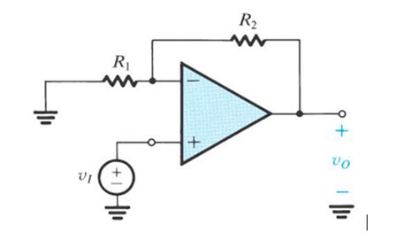 Solved Pay Attention To The Non Inverting Amplifier Circuit