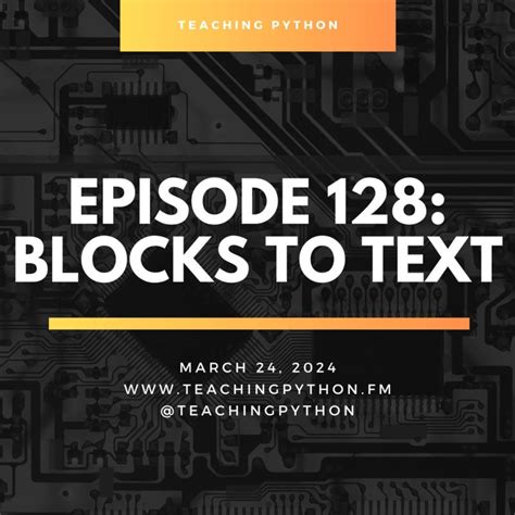 Teaching Python Re Rune Episode 128 Text Based Coding Teaching Python Podcast Posted On The