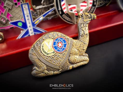 Centcom Resident Agency Camel Challenge Coin Tribute To The Middle East