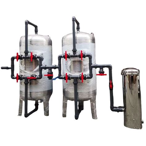 River Sediment Filtration System With Water Productivity 20 Tonshour