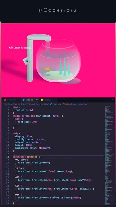 Design Water Glass Drop Using Html Css Javascript 🚀 Htmlcssjs