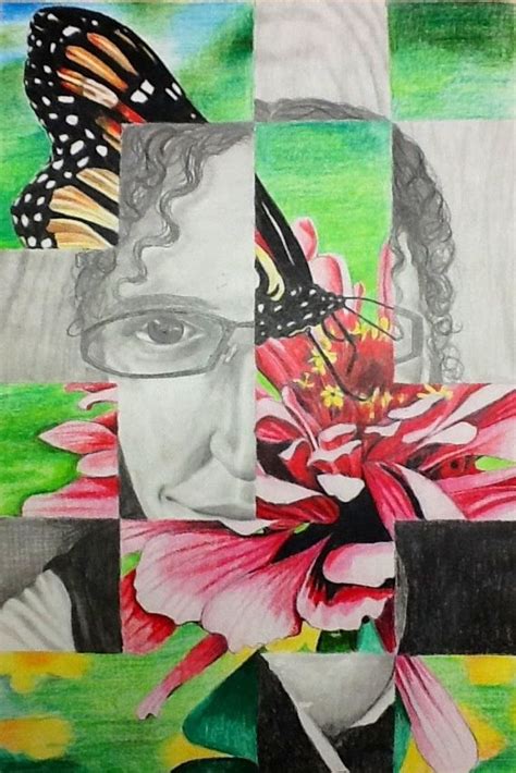 High School Art Projects Visual Art Drawings