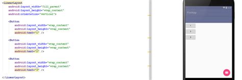 Java Android Button Orientation Vertical Width 100 Stack Overflow