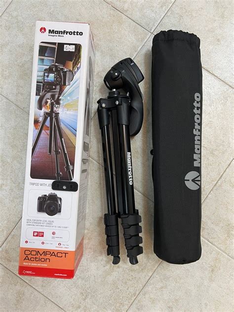 Manfrotto Compact Action Tripod Photography Photography Accessories Tripods And Monopods On