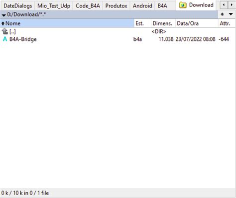 risolto b4a bridge ftpserver lista file b4x programming forum