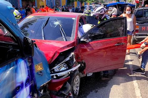 Tricycle driver naputulan ng paa; 10 sugatan sa salpukan sa Lapu-Lapu | ABS-CBN News