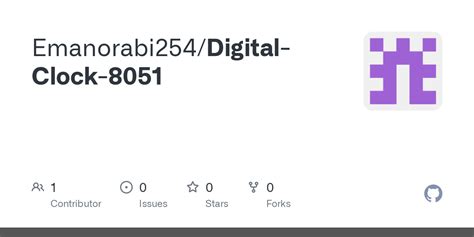 Github Emanorabi254digital Clock 8051