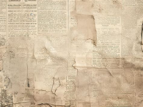 Premium Photo Old Newspaper Texture Vintage Style
