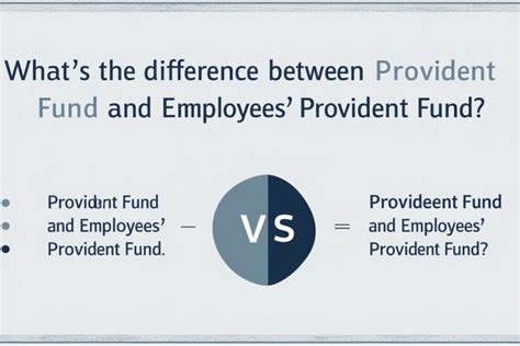PF Vs EPF Whats The Difference Between Provident Fund And Employees Provident Fund Finance