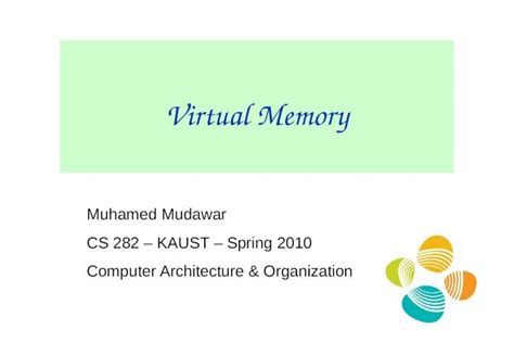 Ppt Virtual Memory Muhamed Mudawar Cs 282 Kaust Spring 2010