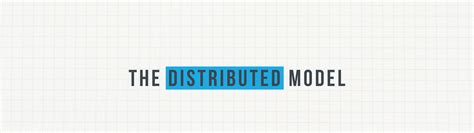 The Distributed Model — The B4t Incubator