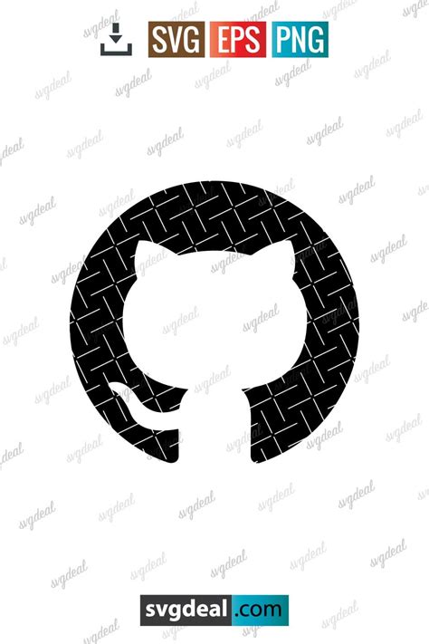 Free Github Logo Svg SVGDeal Com