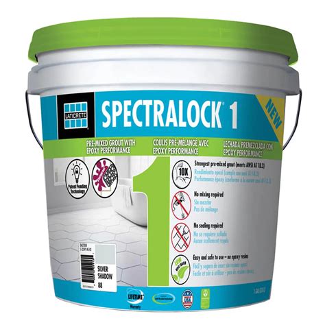 Laticrete Spectralock 1 Pre Mixed Grout 1 Gallon Gulf Coast