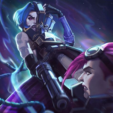 Arcane League Of Legends Mobile Wallpaper By Varsha Vijayan