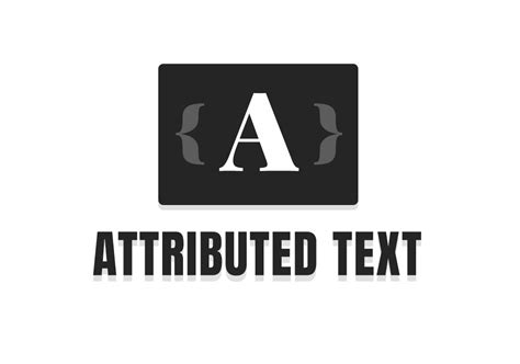 Attributed Text Dart Package