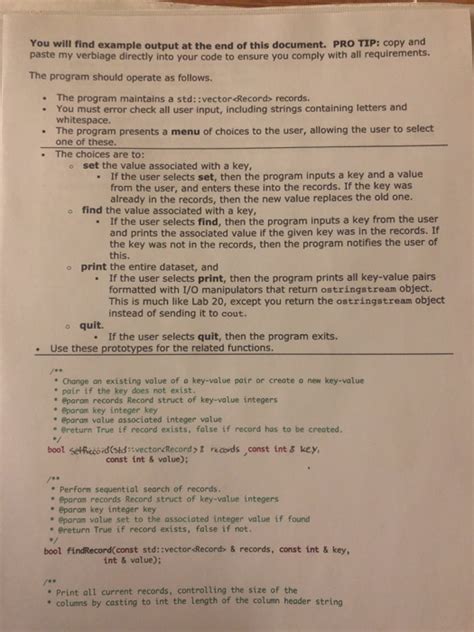 Solved Exercises Exercise A Associative Dataset With Struct