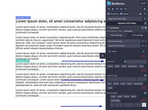 Create Magazine Inspired Text Layouts On The Web Using CSS Columns Builderius