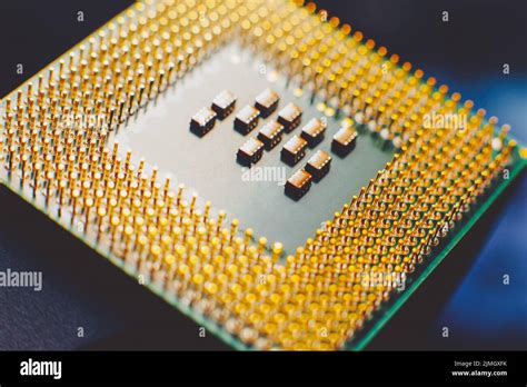 Information Technology Computer Component Cpu Stock Photo Alamy