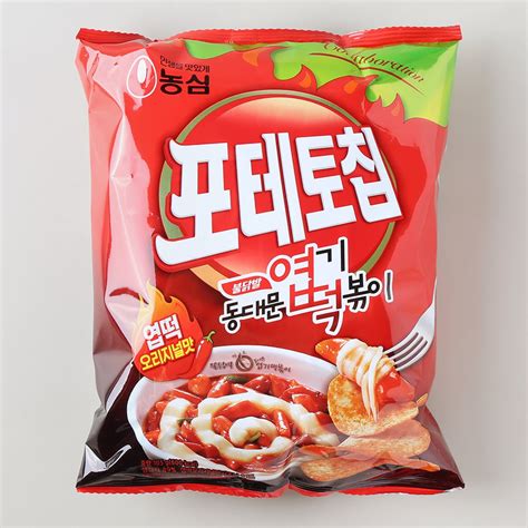 농심 포테토칩 엽떡오리지널맛 105g 홈플러스