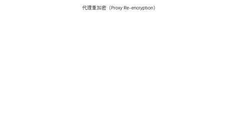 代理重加密（proxy Re Encryption） Csdn博客